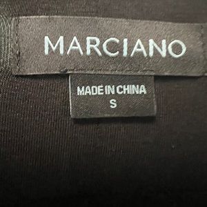 Marciano | Dresses | Marciano Tropical Neck Line Plunge Long Sleeve ...